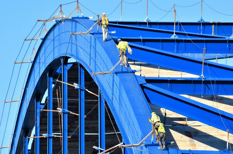 Fort Henry Bridge in Wheeling Is Now True Blue | News, Sports, Jobs ...